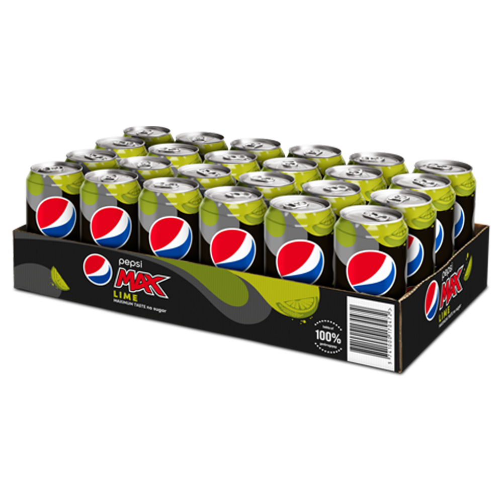 Pepsi Max Lime (24 x 33cl) » Protein Giganten